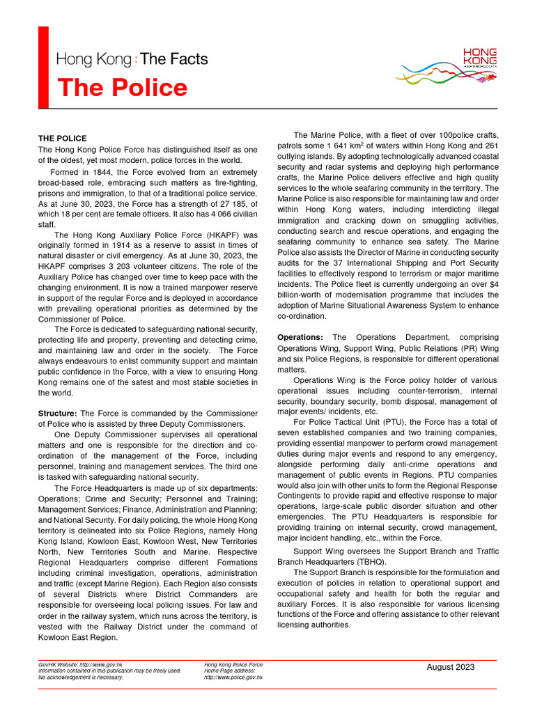 Police | PDF | National Security