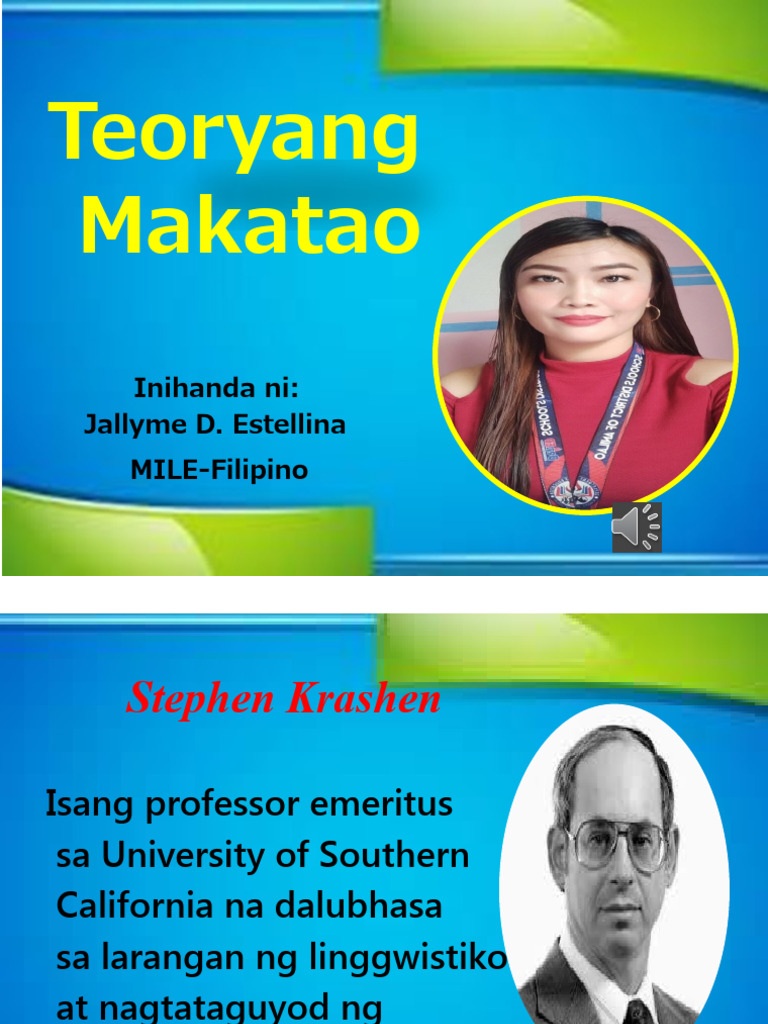 Teoryang Makatao | PDF