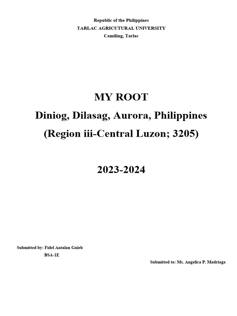 My ROOT | PDF