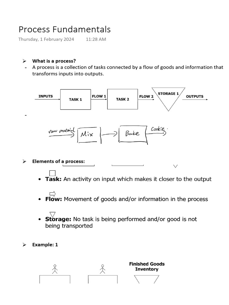 Process Fundamentals | PDF