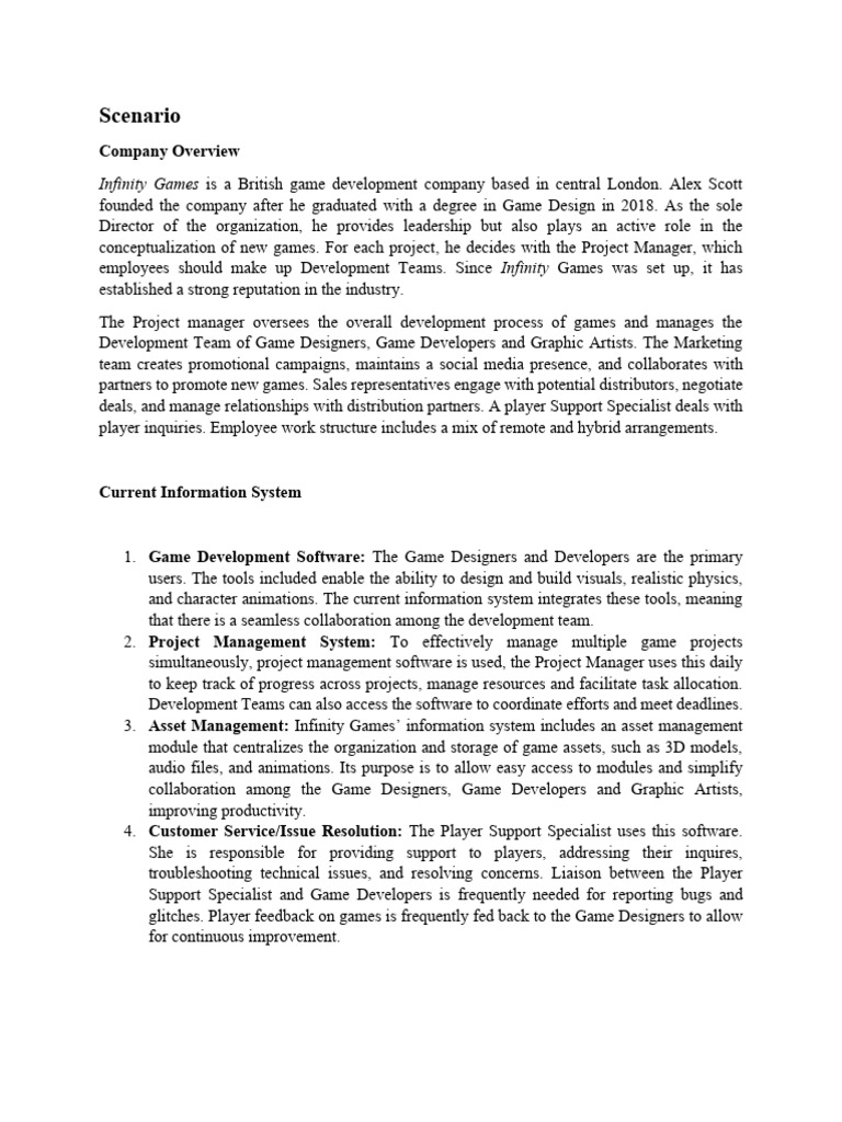 Scenario | PDF | Methodology | System