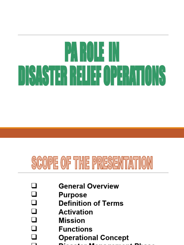 AFP Disaster Response Task Force Overview | PDF | Emergency Management ...