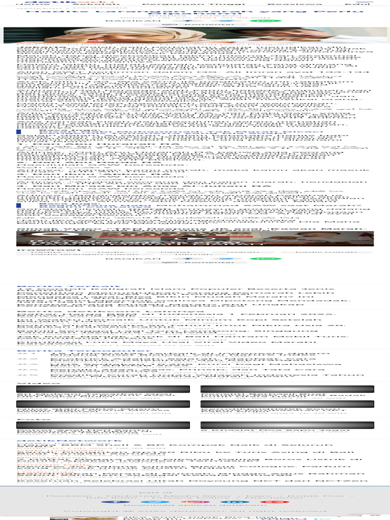 Hadits Larangan Marah Yang Perlu Dipahami 3 | PDF