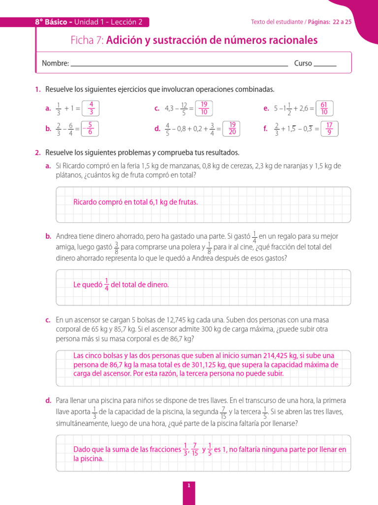 U1 Act 7 Sol | PDF | Matemáticas | Aritmética