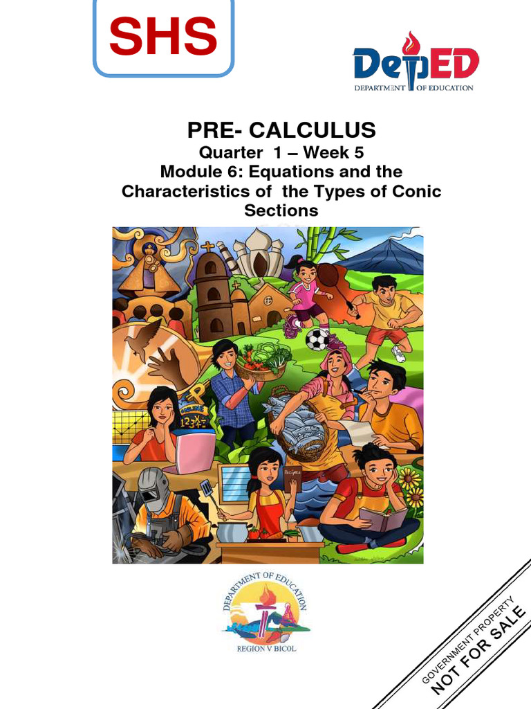 Module 6 PreCal - 2 | PDF | Ellipse | Euclidean Plane Geometry