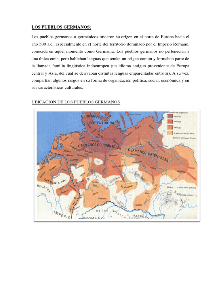 2 - Germanos | PDF | Pueblos germánicos