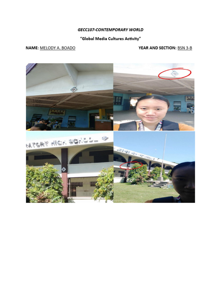 Boado, Melody A. (Global Media Cultures Act) | PDF | Adidas | Mc Donald's