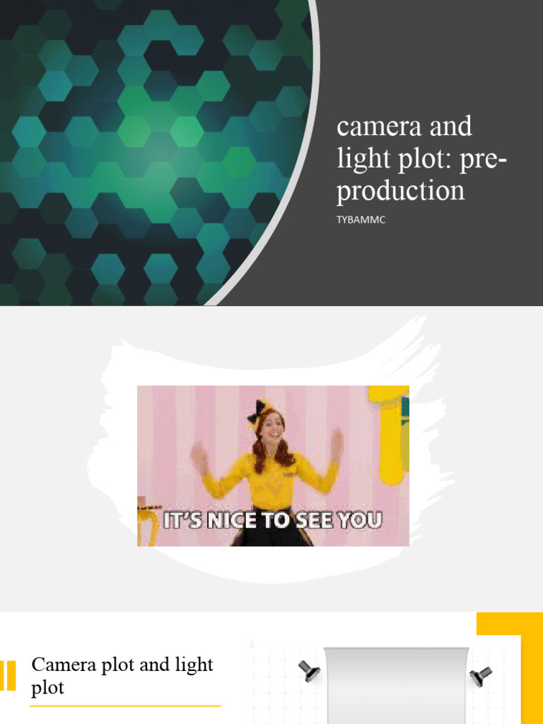 Camera and Light Plot | PDF | Incandescent Light Bulb | Light Emitting ...