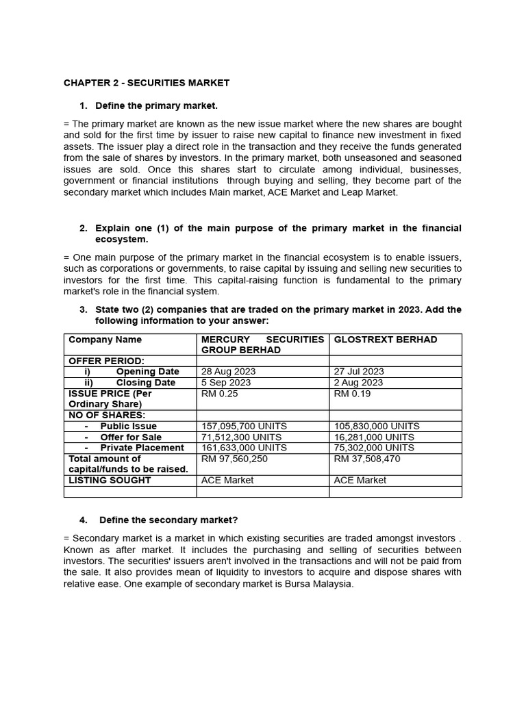 Assignment 1 Fin358 | Download Free PDF | Securities (Finance ...