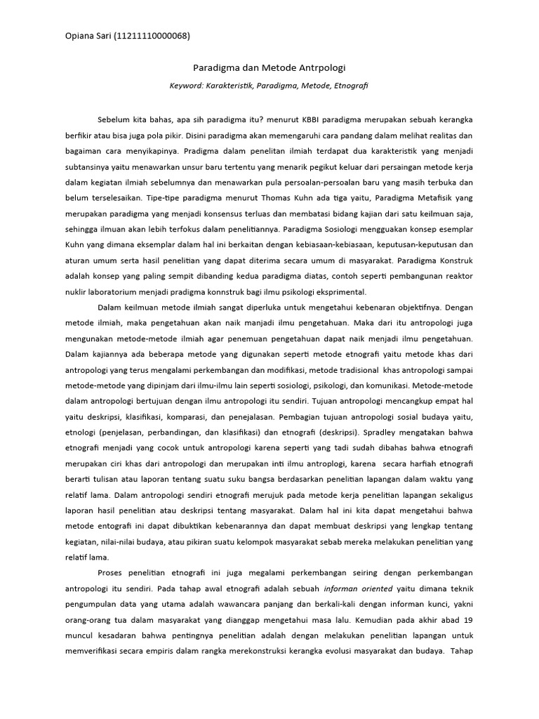 Review4 Antrop | PDF