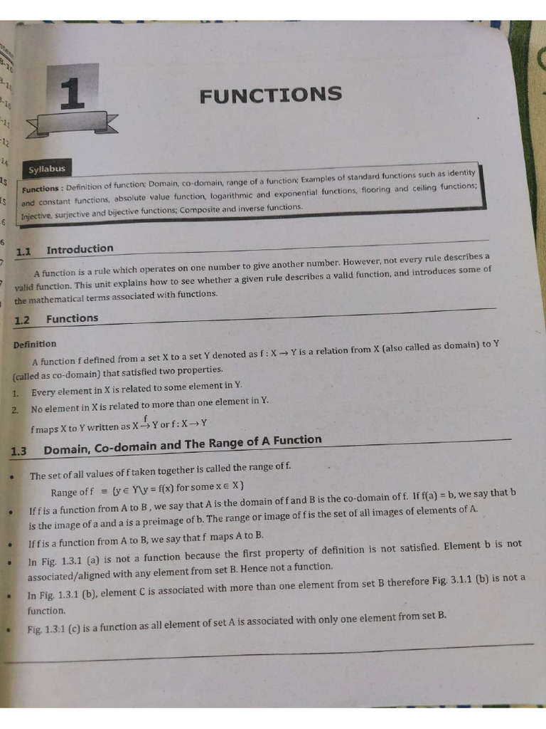 Mathematics Chapter-1 Compressed | PDF
