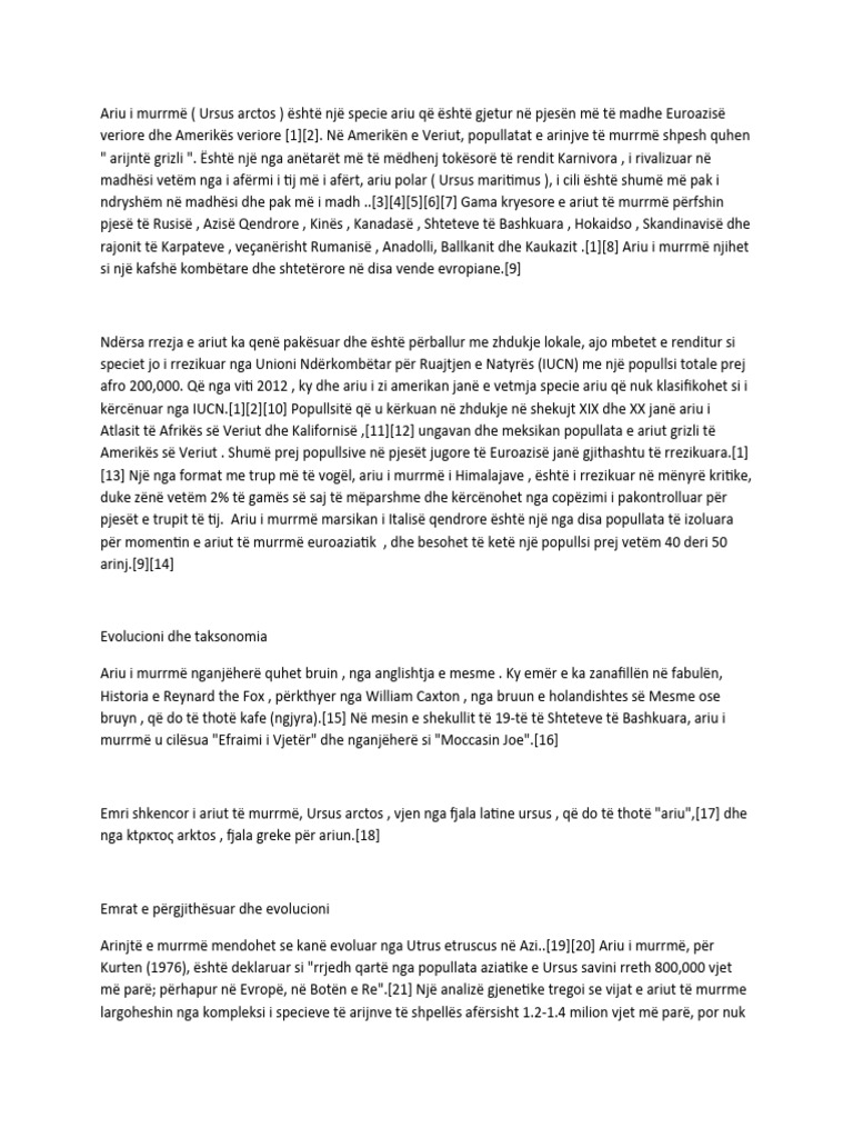 Ariu I Murrmë | PDF