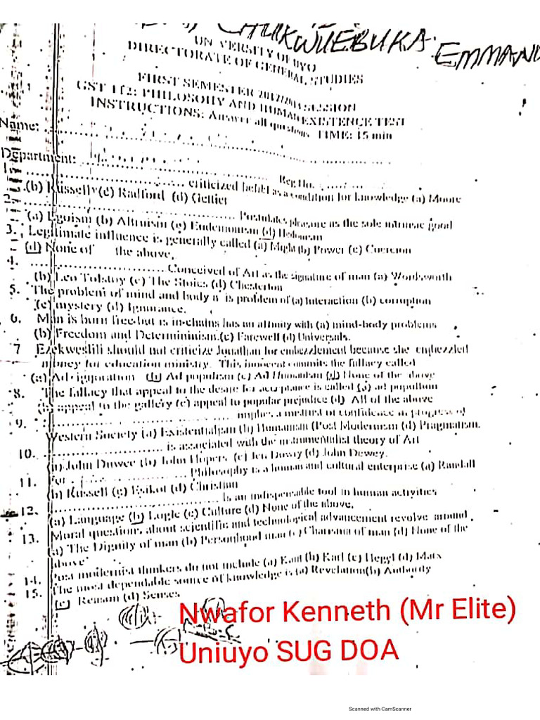 Elite GST112 pq2 | PDF