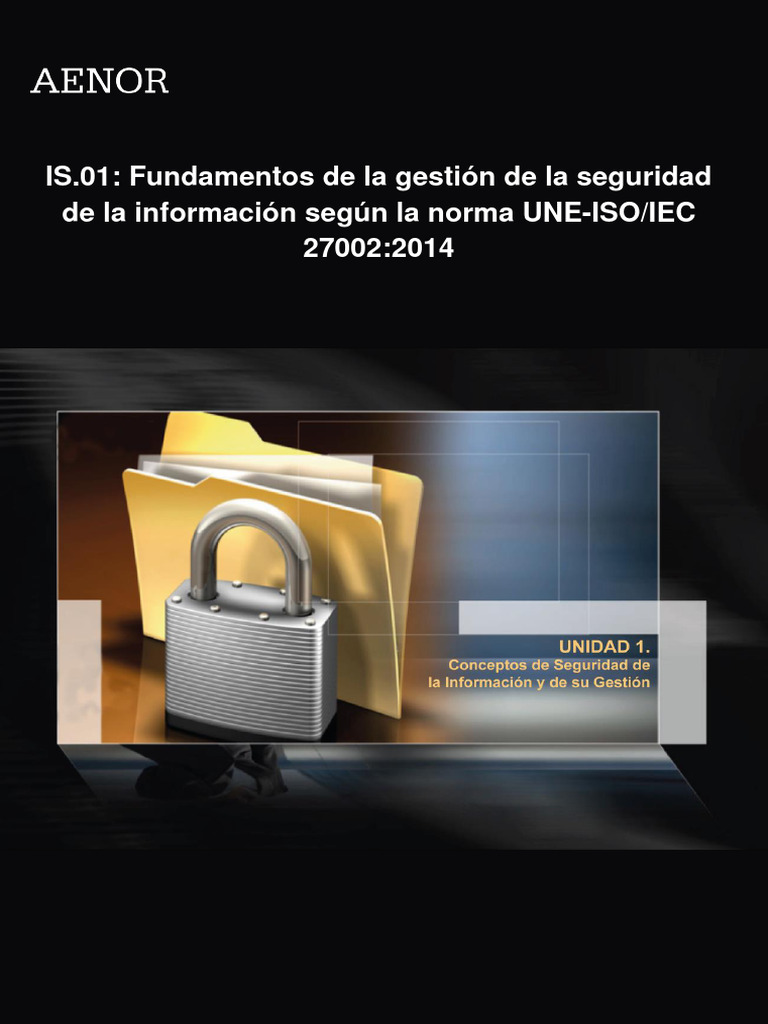 Fundamentos de La Gestión de La Seguridad de La Información Según La ...
