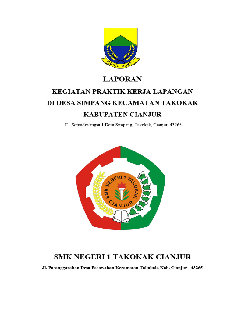 Laporan PKL SMKN 1 Takokak | PDF | Perjalanan