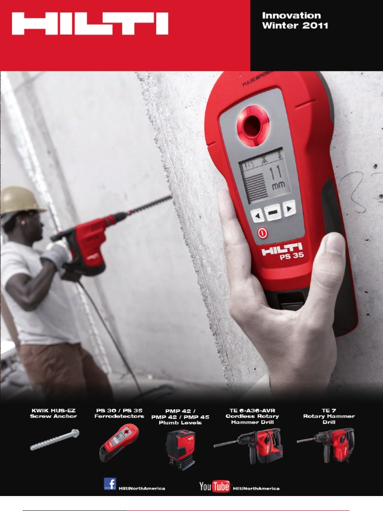 Hilti Innovations Winter 11 Final | PDF | Drill | Drilling