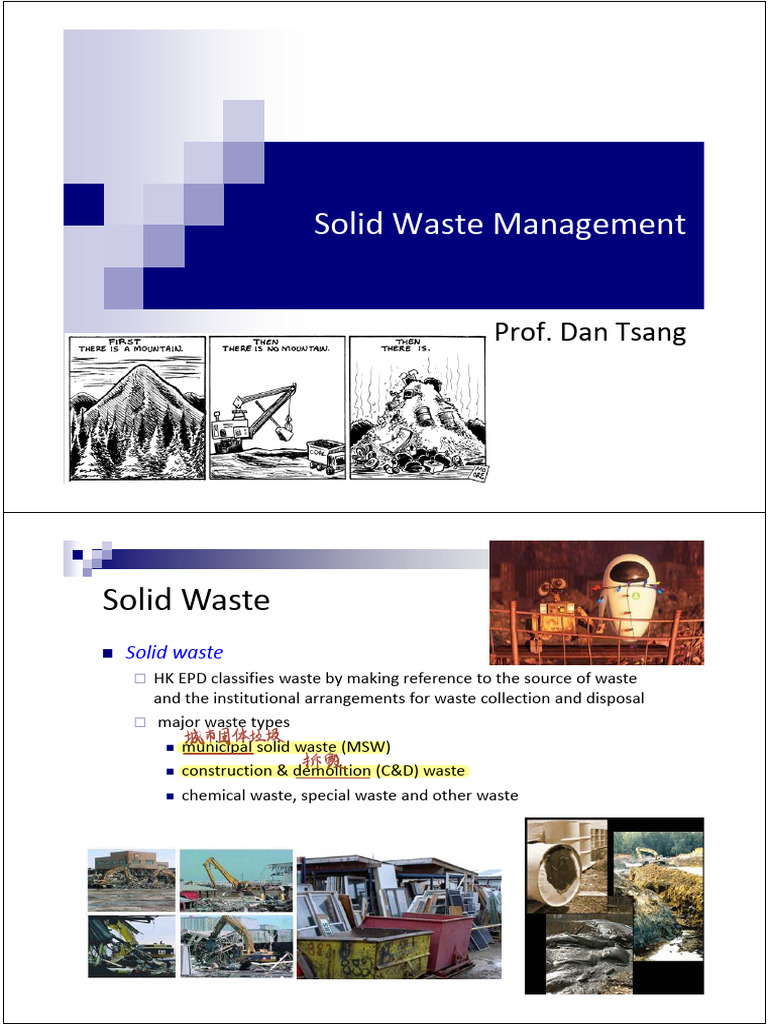 Solid Waste | PDF