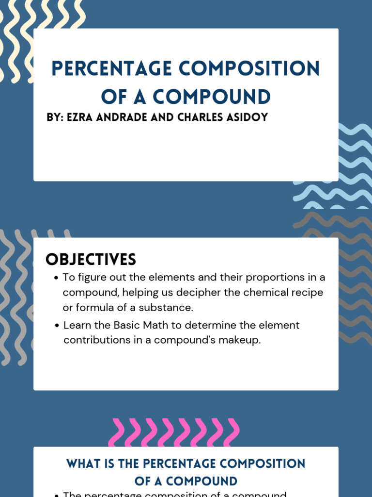 PERCENTAGE COMPOSITION OF A COMPOUND | PDF