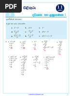 Sinhala IQ Past Papers with Answers | PDF