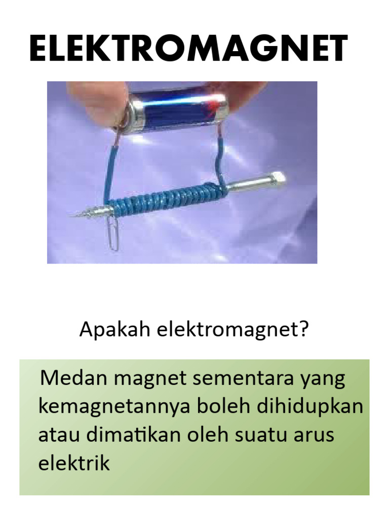 Prinsip dan Aplikasi Elektromagnet | PDF