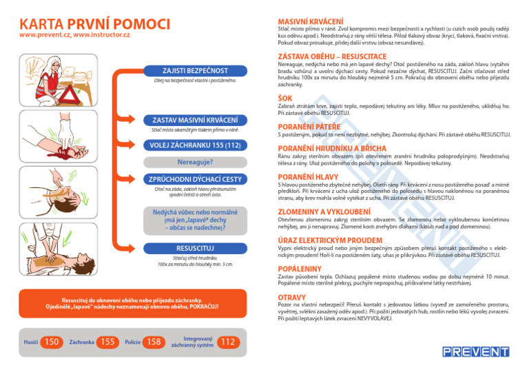 Karta Prvni Pomoci | PDF
