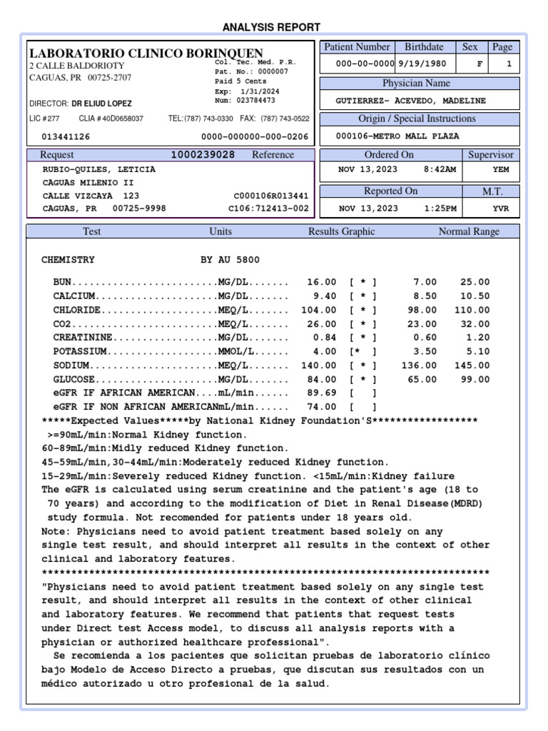 Resultadopdf - PHP 2 | PDF | Clinical Medicine | Urinary System