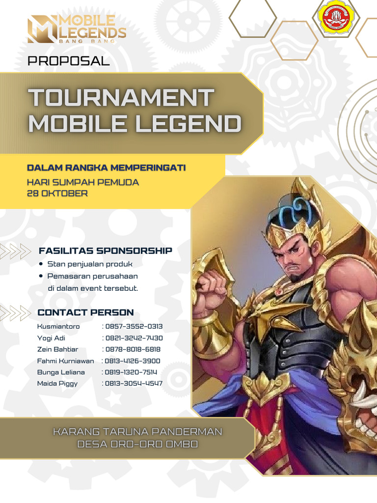 Turnamen Mobile Legends Sumpah Pemuda | PDF | Griya & Taman