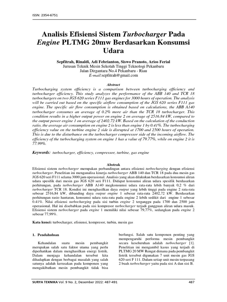 Referensi Tc 2 Download Free Pdf Turbocharger Engines