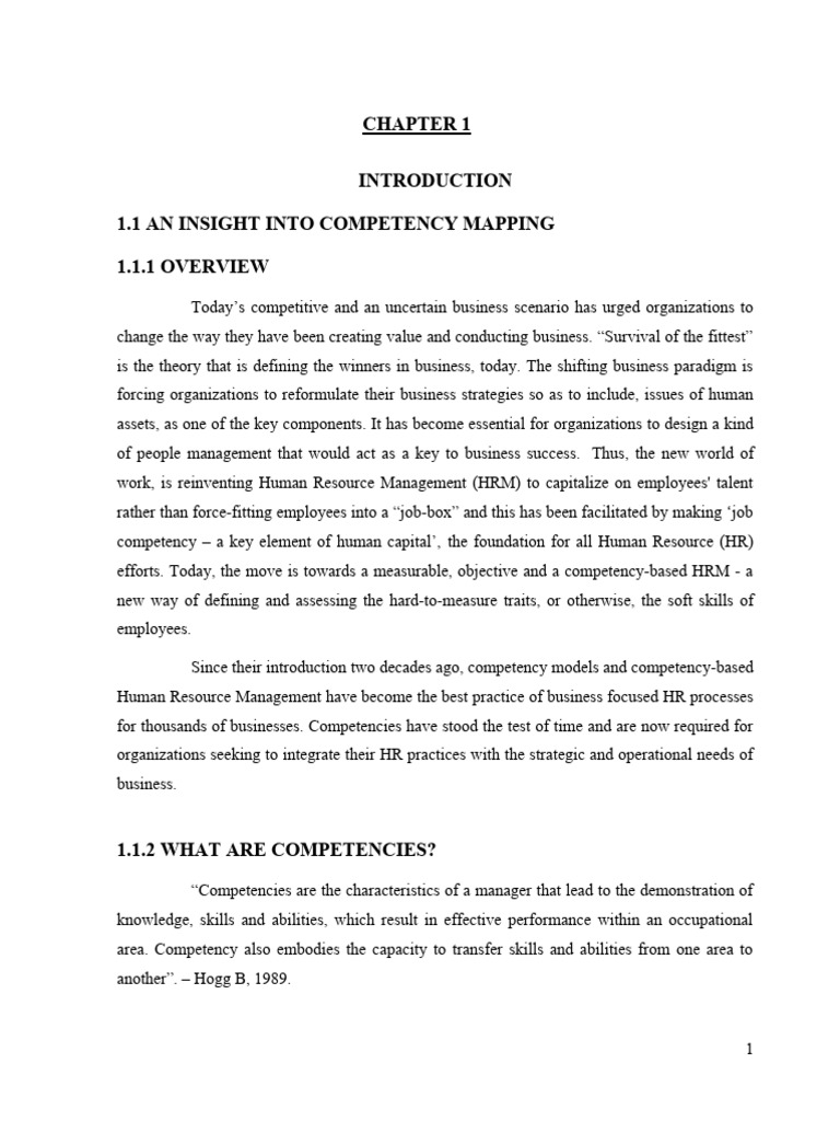 Competency GAP Analysis | PDF