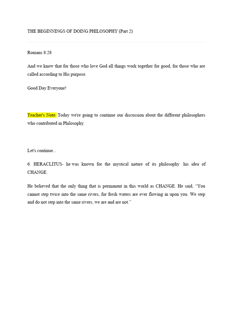 The Beginnings of Doing Philosophy | PDF | Ancient Greek Philosophy | Logic