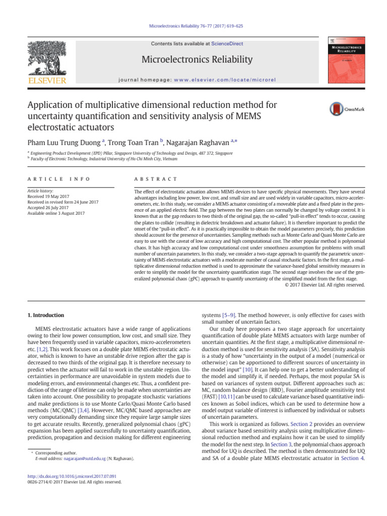 Application of Multiplicative Dimensional Reduction Method For ... Application of Multiplicative Dimensional Reduction Method For ...
