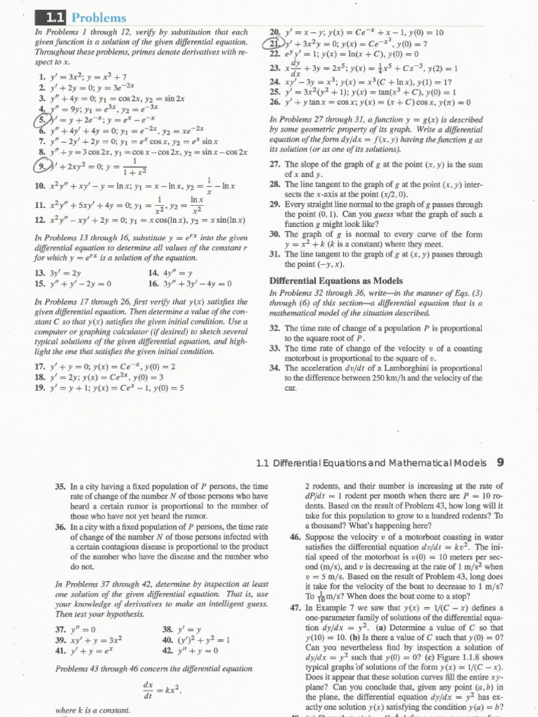 sec1.1 Edwards | PDF