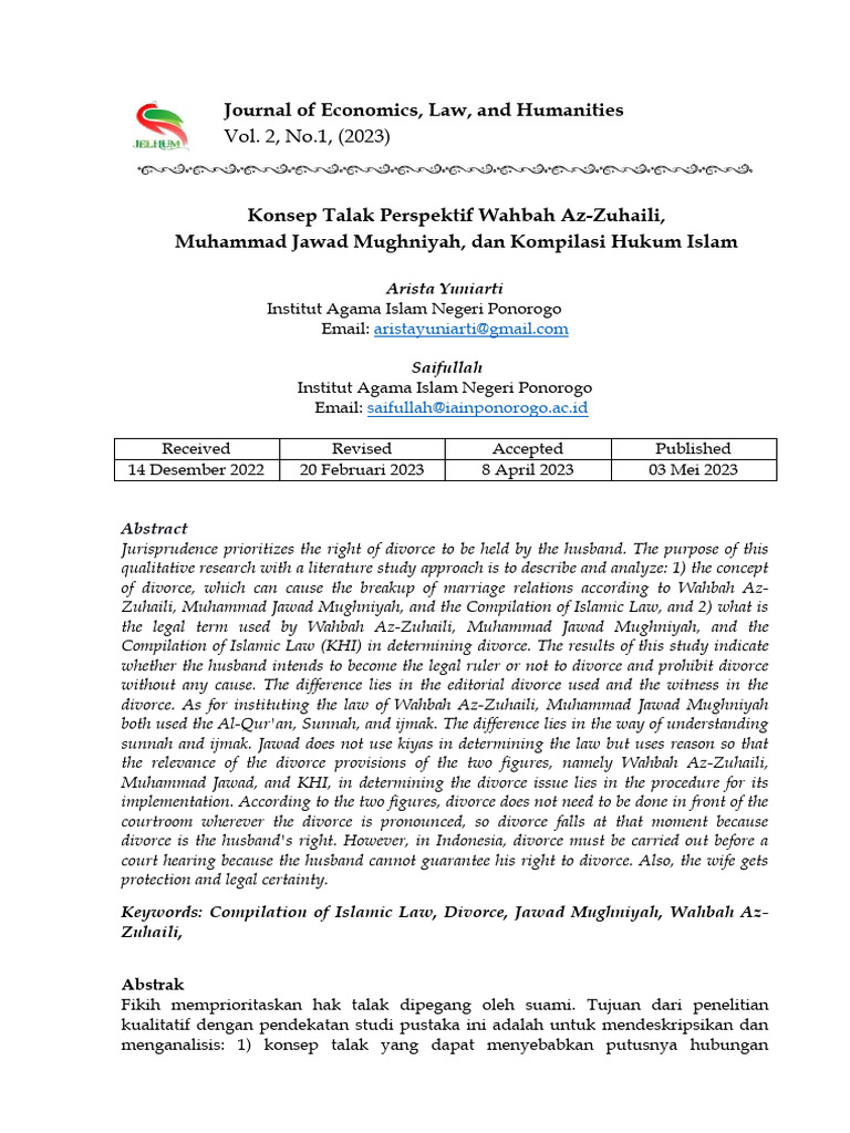 1516-Article Text-4928-1-10-20230503 | PDF | Semitic Words And Phrases ...