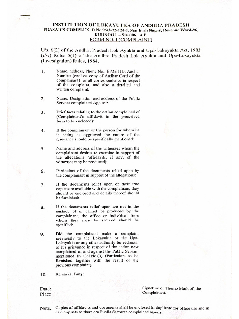 Forms 1 and 2 English | PDF