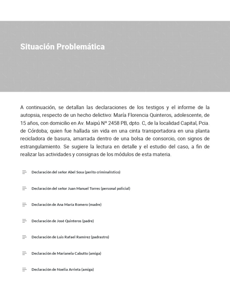 Situación Problemática. | PDF | Ansiedad