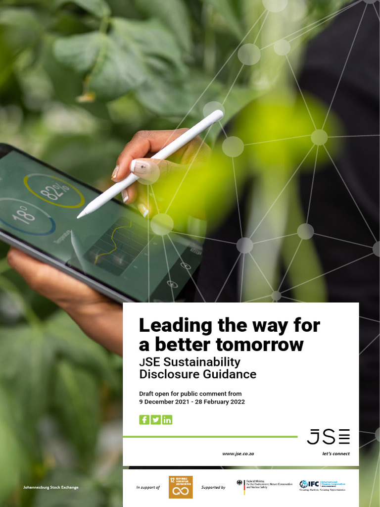 JSE Sustainability Disclosure Guidance 2021 | PDF | Sustainability | International Financial ...