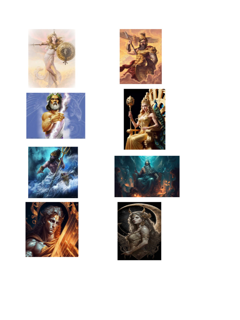 greek gods | PDF