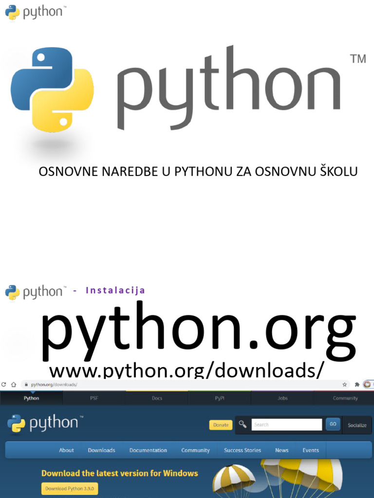 Python Teorija | PDF