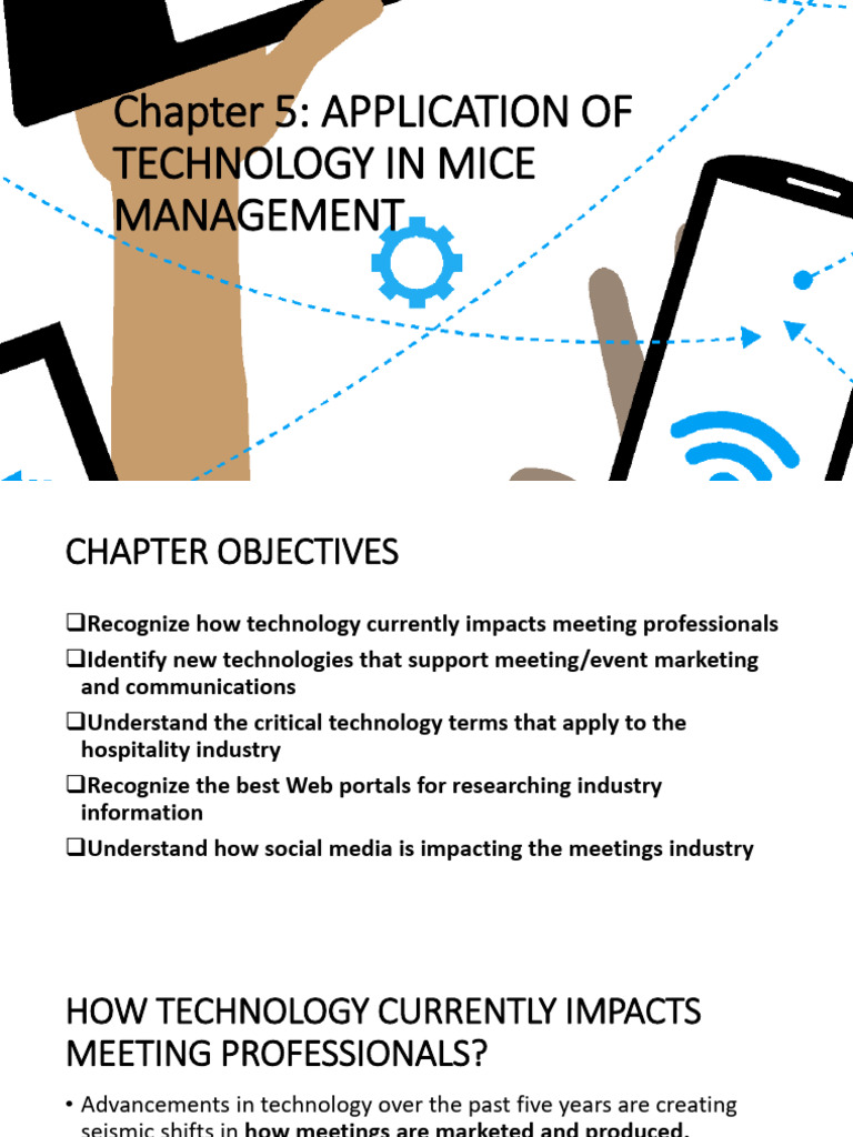 Chapter 5 - Application of IT in MICE Mgnt. | PDF | Radio Frequency Identification | Cyberspace