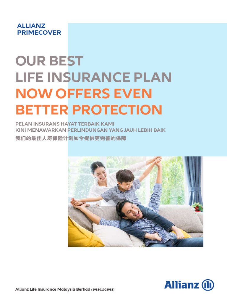 Allianz PrimeCover: Enhanced Life Insurance | PDF | Insurance | Life ...