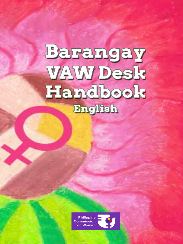 Barangay VAW Desk Handbook 2023 English | PDF | Violence | Domestic ...