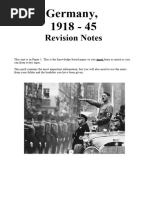 Aqa A Level Germany Revision Guide | PDF | Weimar Republic | Nazism