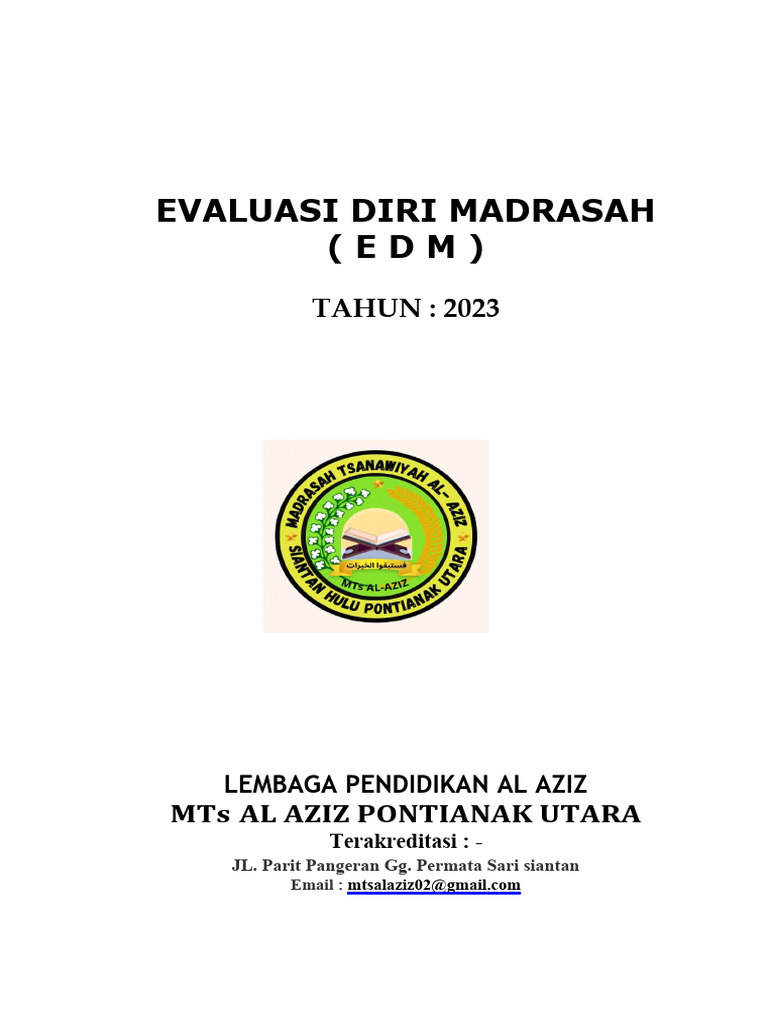 Edm - Mts Al Aziz 2023 - 2024 | PDF | Karier & Perkembangan | Bisnis