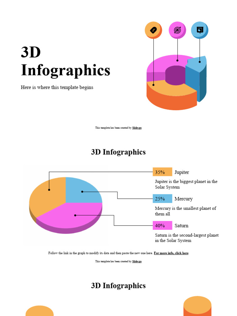 3D Infographics by Slidesgo | PDF | Planets | Planets In Astrology