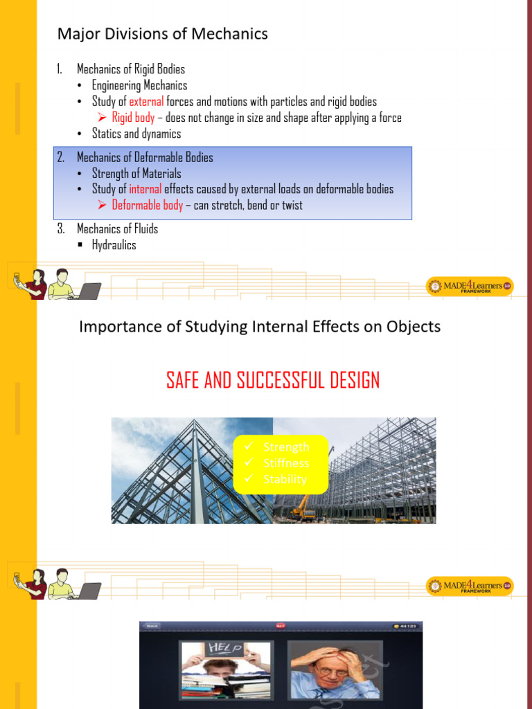 Lesson I - SIMPLE STRESS - Part I | Download Free PDF | Stress ...