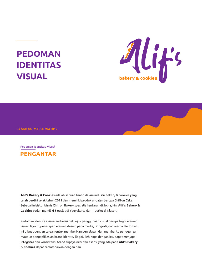 PEDOMAN DESAIN BRAND LOGO ALIF's | PDF