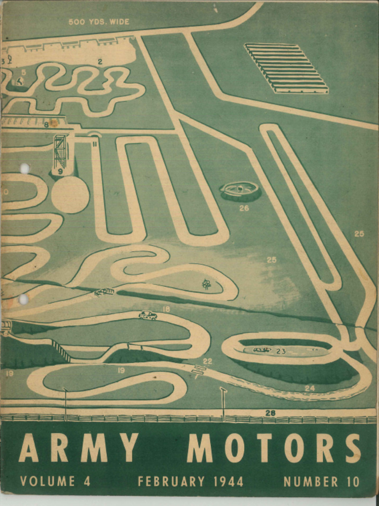 Army Motors V4 N10 February 1944 | PDF