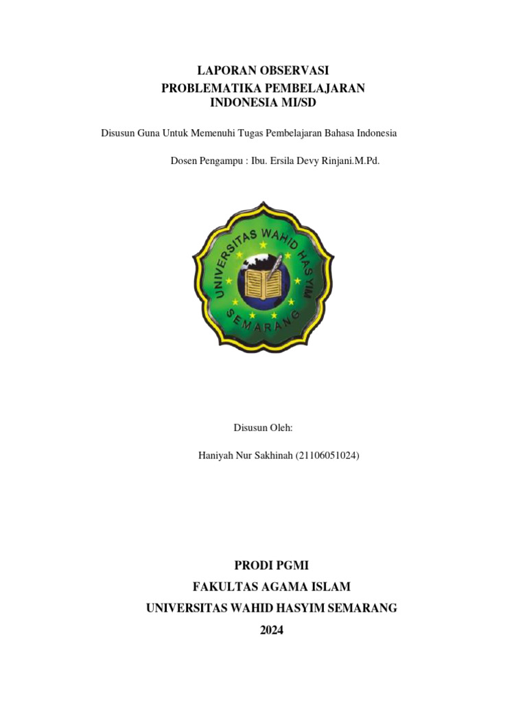 Problematika Pembelajaran Bahasa Indonesia | PDF