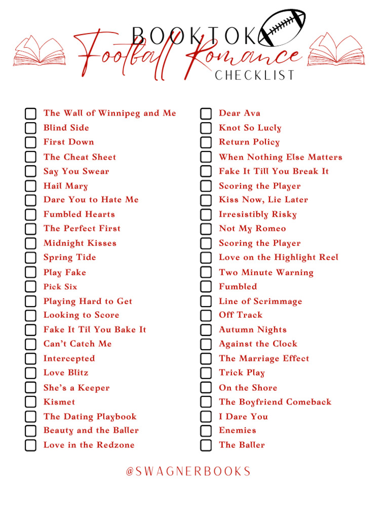Book Checklists | PDF