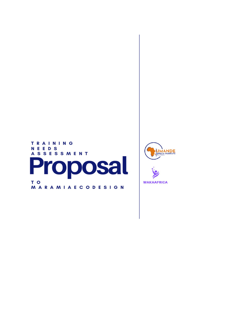 TNA Proposal | PDF